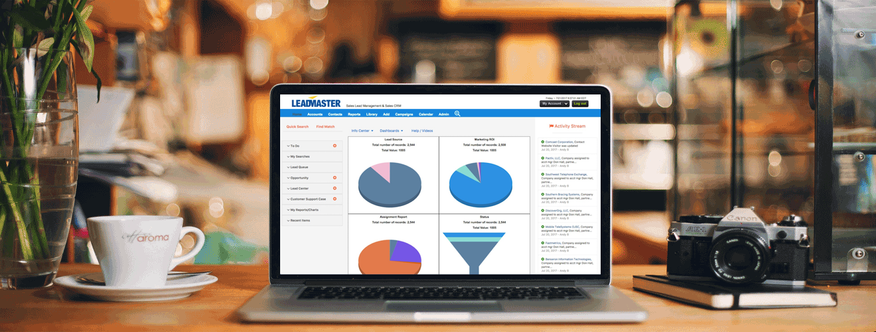 All-In-One CRM & Lead Management Solution | LeadMaster CRM